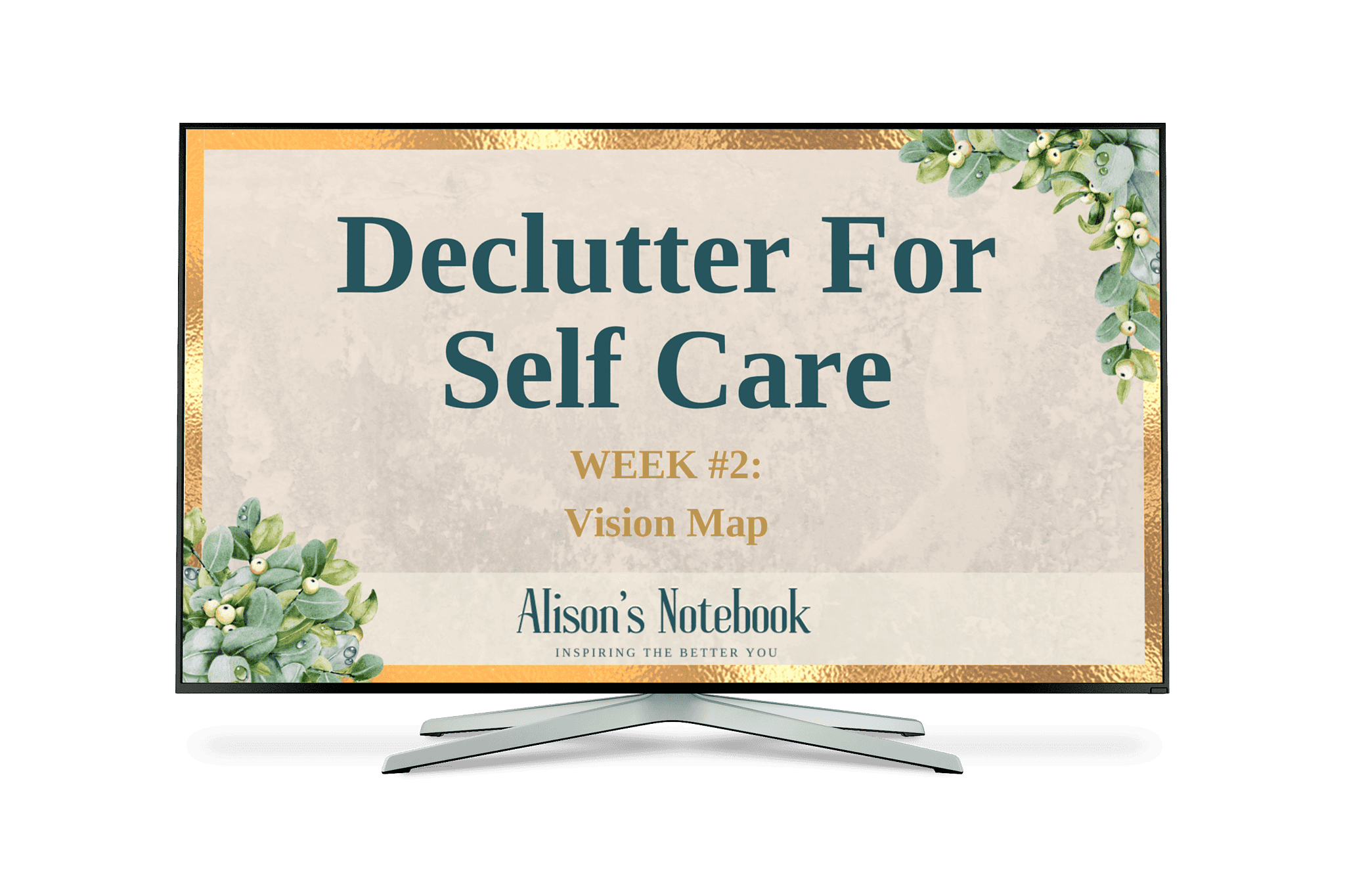 Declutter For Self Care - Alison's Notebook