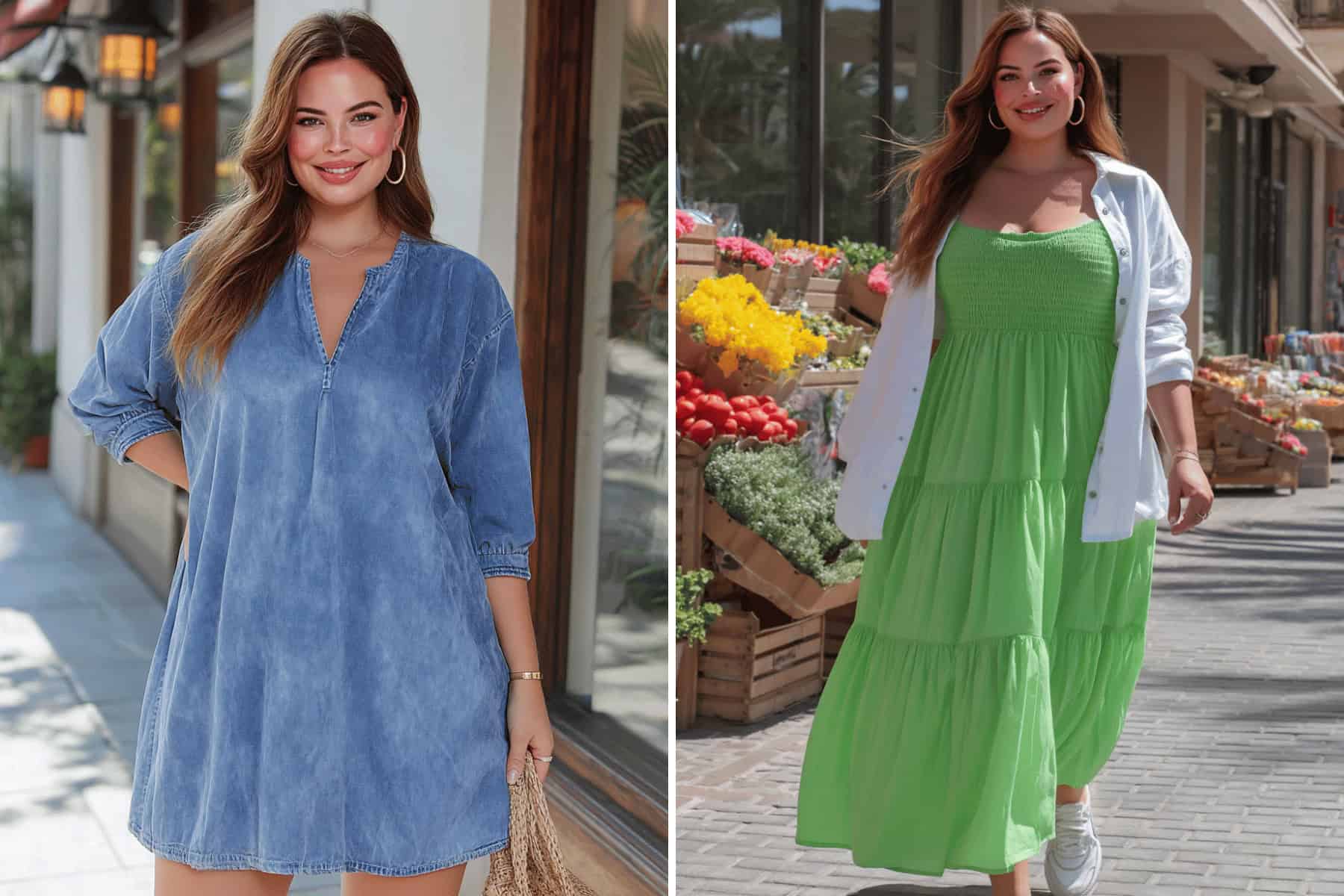 Curves In Bloom (Creating A Stylish Plus Size Capsule Wardrobe For Summer)
