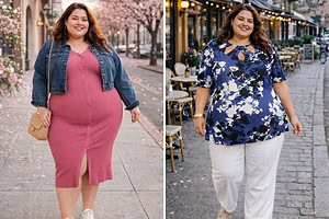 The 5 Key Elements For A Plus Size Capsule Wardrobe For Spring - Alison ...