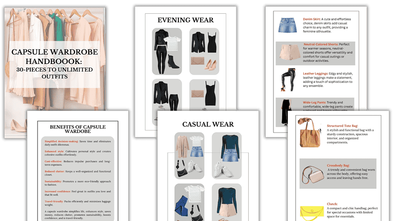 Capsule Wardrobe Handbook Tripwire Page - Alison's Notebook