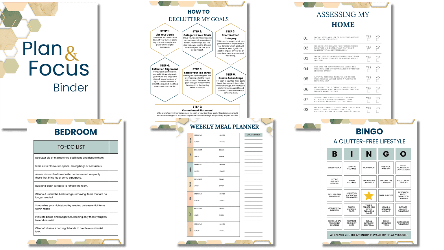 Plan and Focus Binder $54 Original Offer - Alison's Notebook