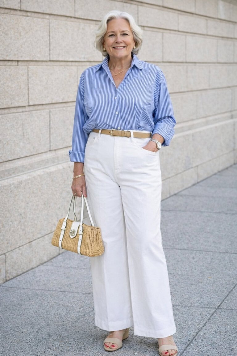 A Capsule Wardrobe For Women Over 60 (Effortless Elegance) - Alison's ...