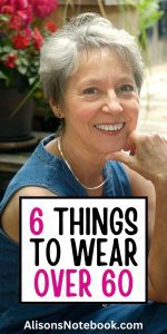 6 Things To Wear Over 60 (Timeless Capsule Wardrobe)