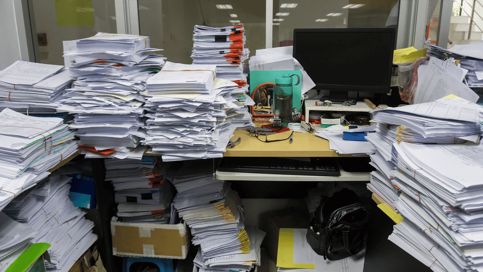 How to Declutter Paper Clutter - Alison's Notebook