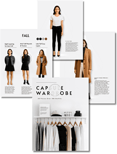 Split Capsule Wardrobe Handbook Sales Page - Alison's Notebook
