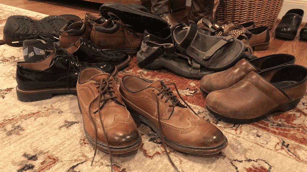 What To Do With the Shoes by the Door