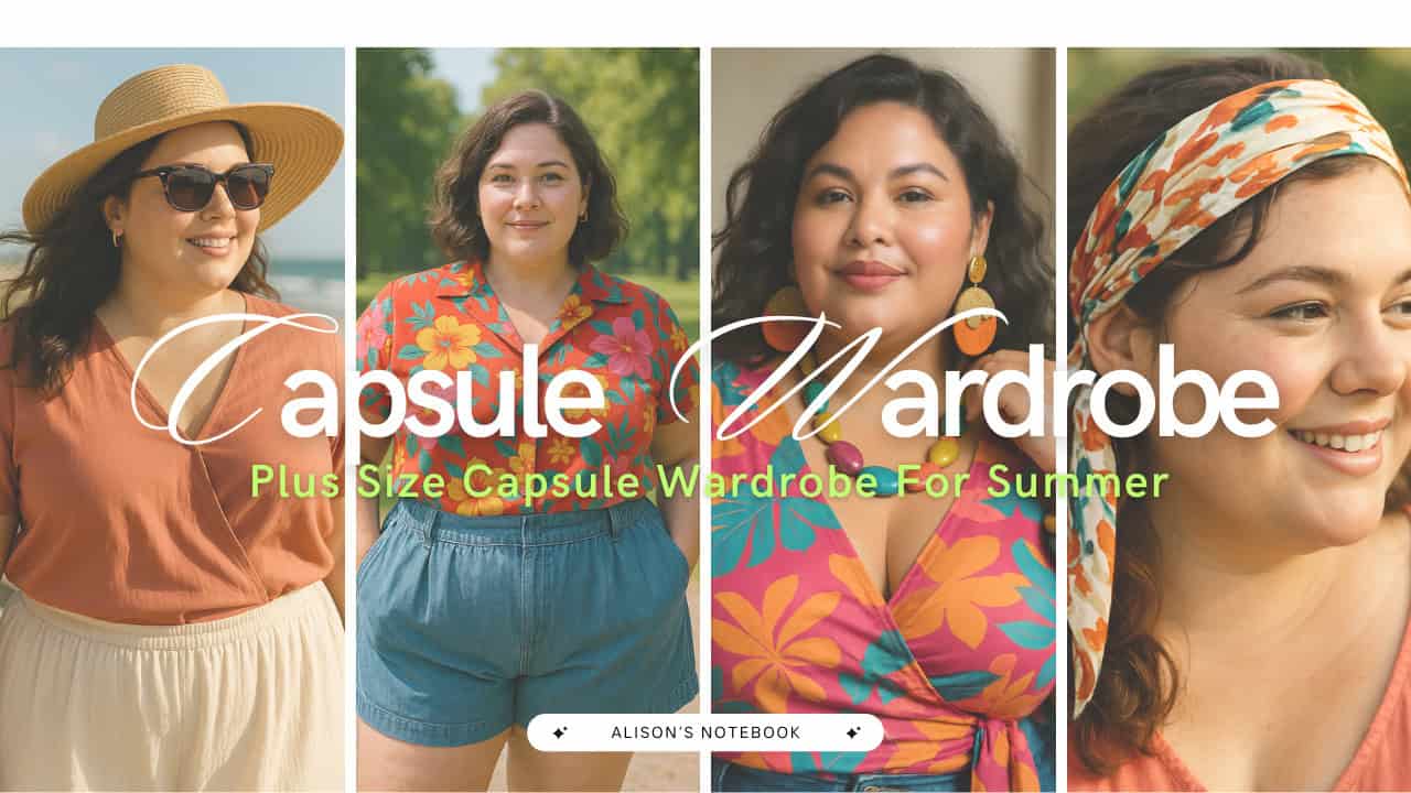 Curves In Bloom (Creating A Stylish Plus Size Capsule Wardrobe For Summer)