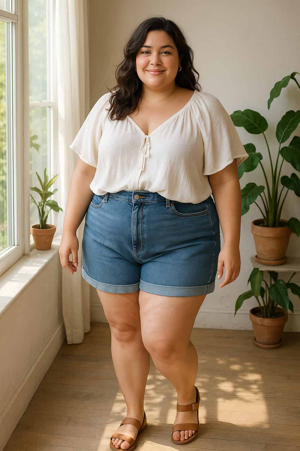 Curves In Bloom (Creating A Stylish Plus Size Capsule Wardrobe For Summer)