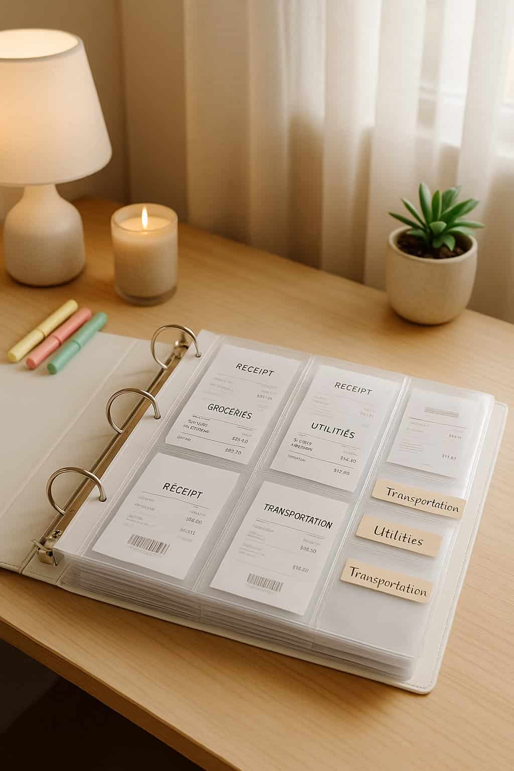 10 Simple Ways To Organize Your Receipts Like A Pro - Alison's Notebook