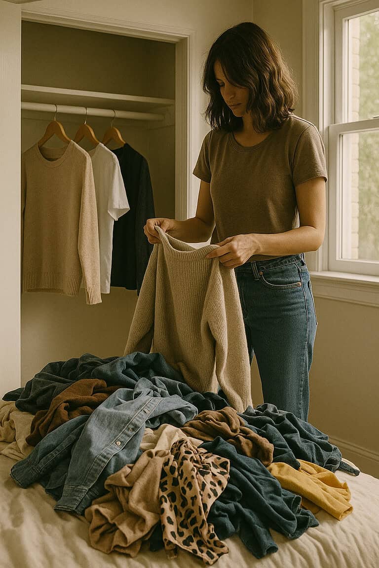 10 Tips To Simplify Your Wardrobe / Minimalist Wardrobe Tips
