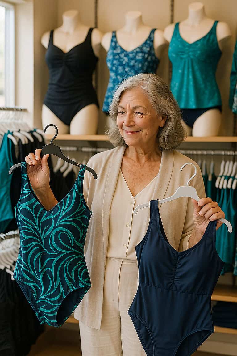 A Swimsuit Guide For Women Over 60 (Making Waves With Grace) - Alison's ...
