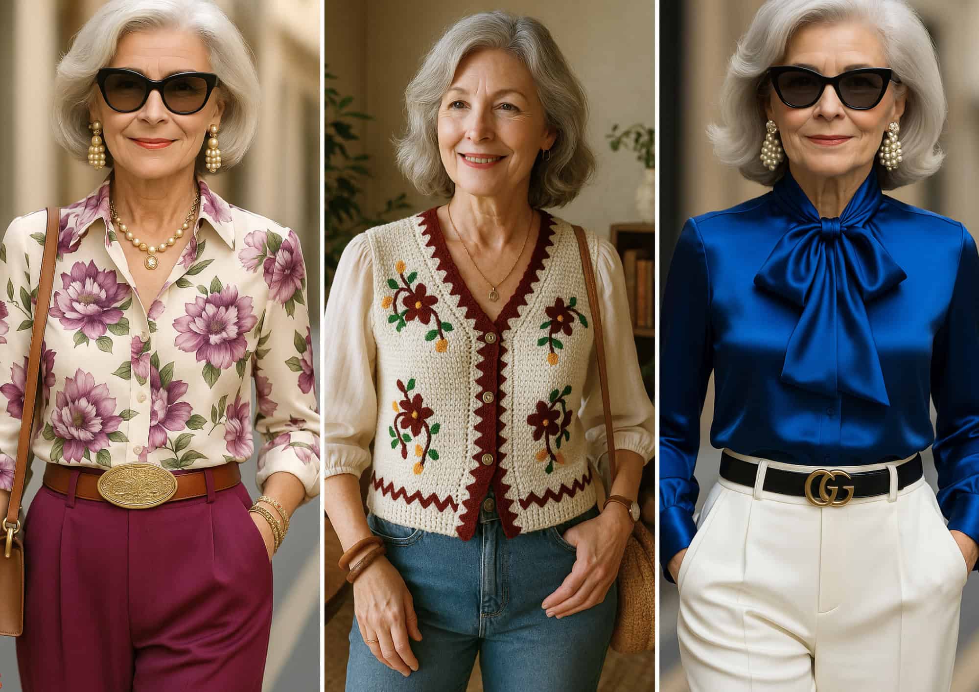 Latest Minimalist Wardrobe For 65-Year-Old Women