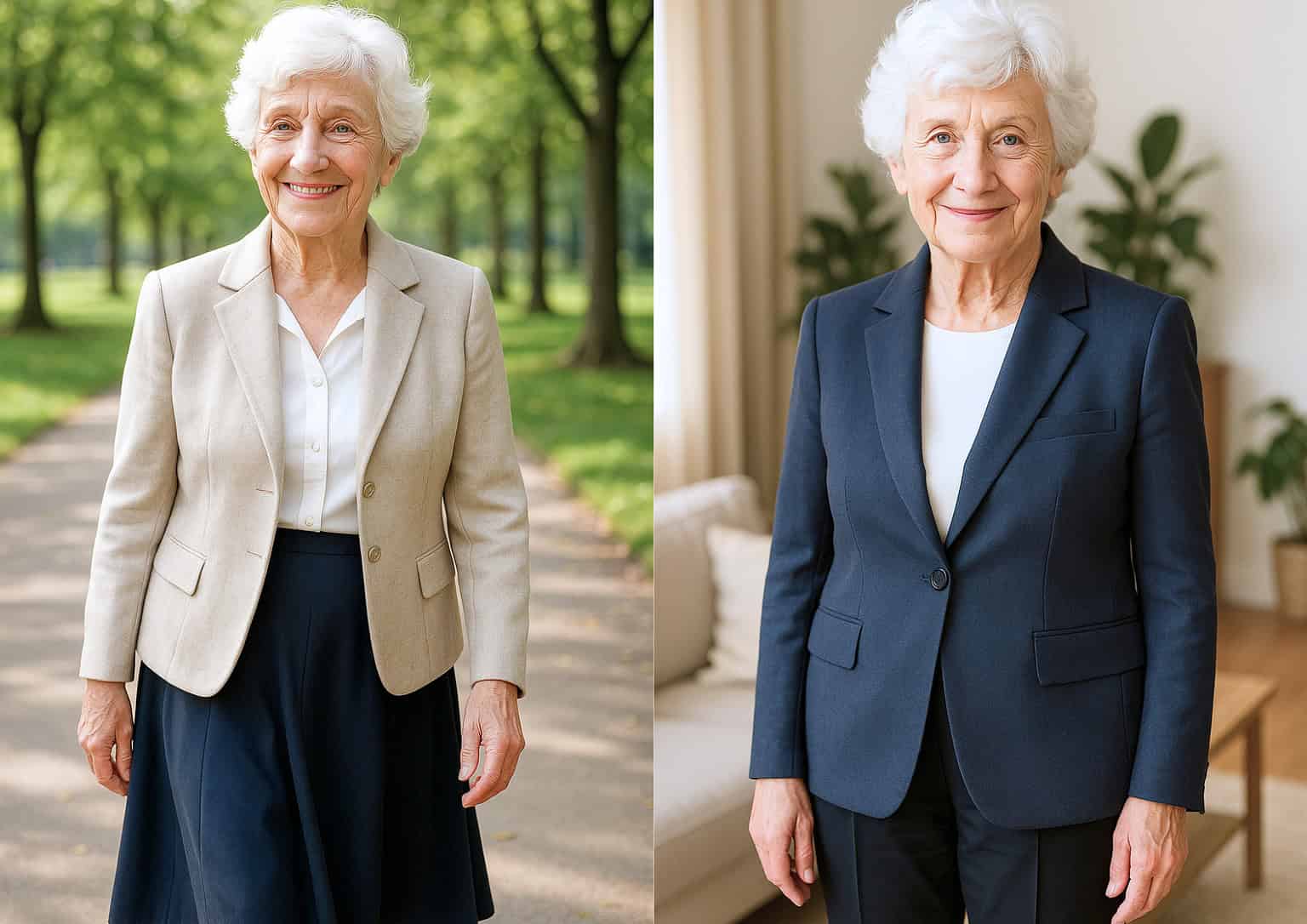 8 Free Fashion Tips For Women Over 70 (Ageless Look!) - Alison's Notebook