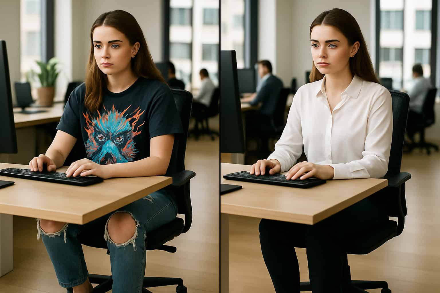 What Not To Wear For Business Casual? (Work Related Ideas) - Alison's ...