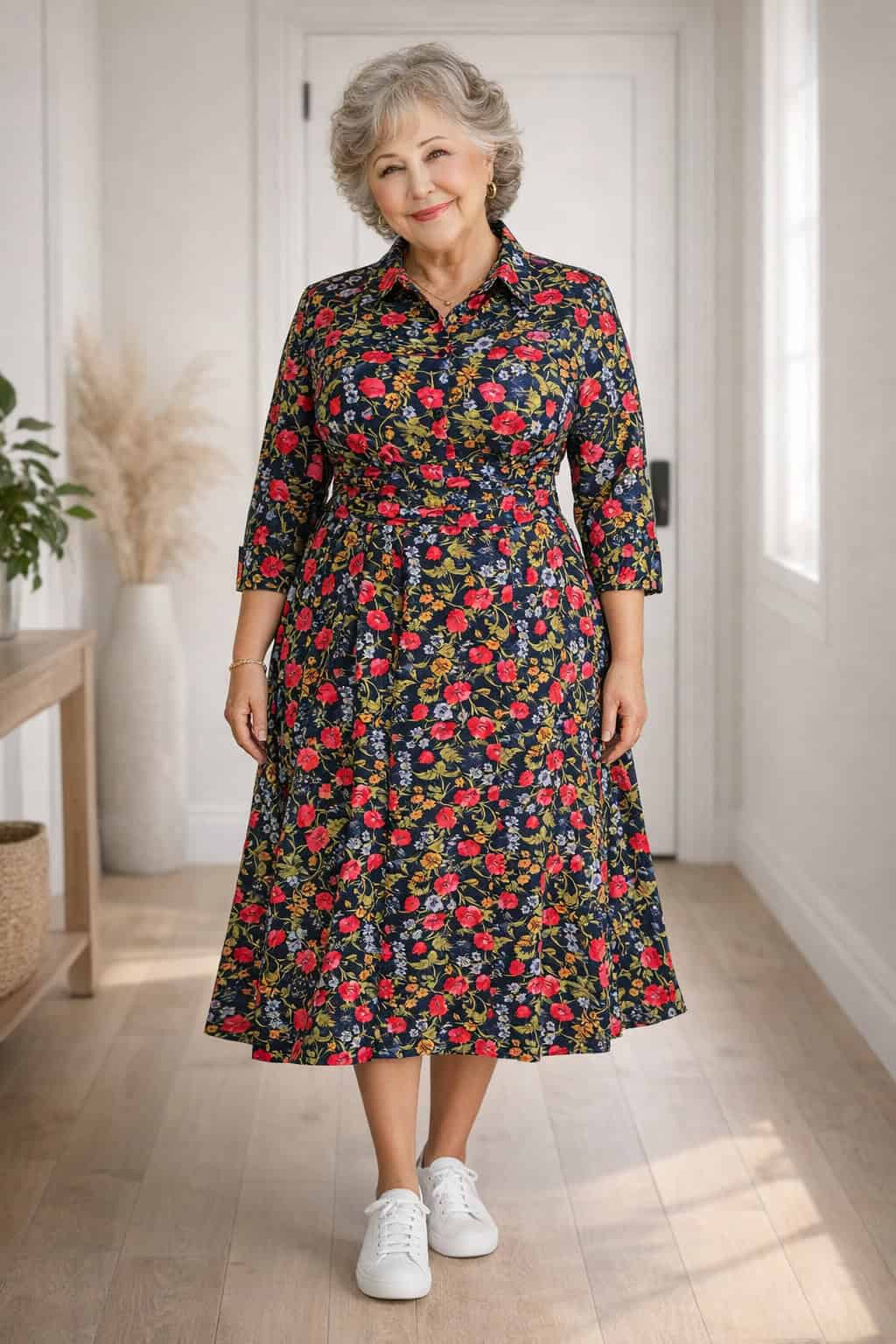 6 Instant Ways to Hide a Tummy Over 60