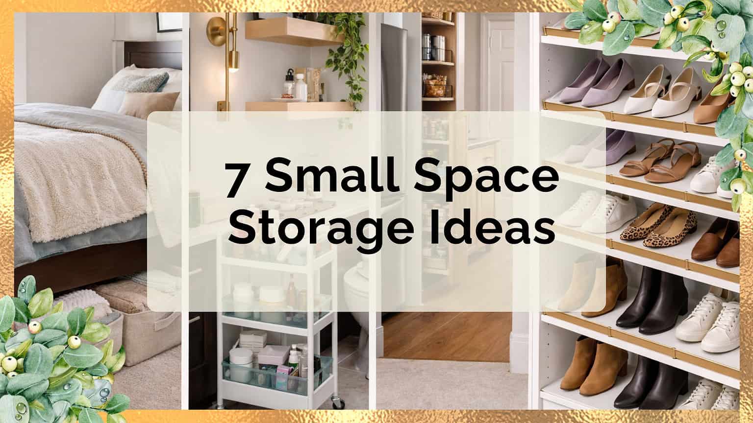 7 Small Space Storage Ideas That Make Your Home Feel Bigger