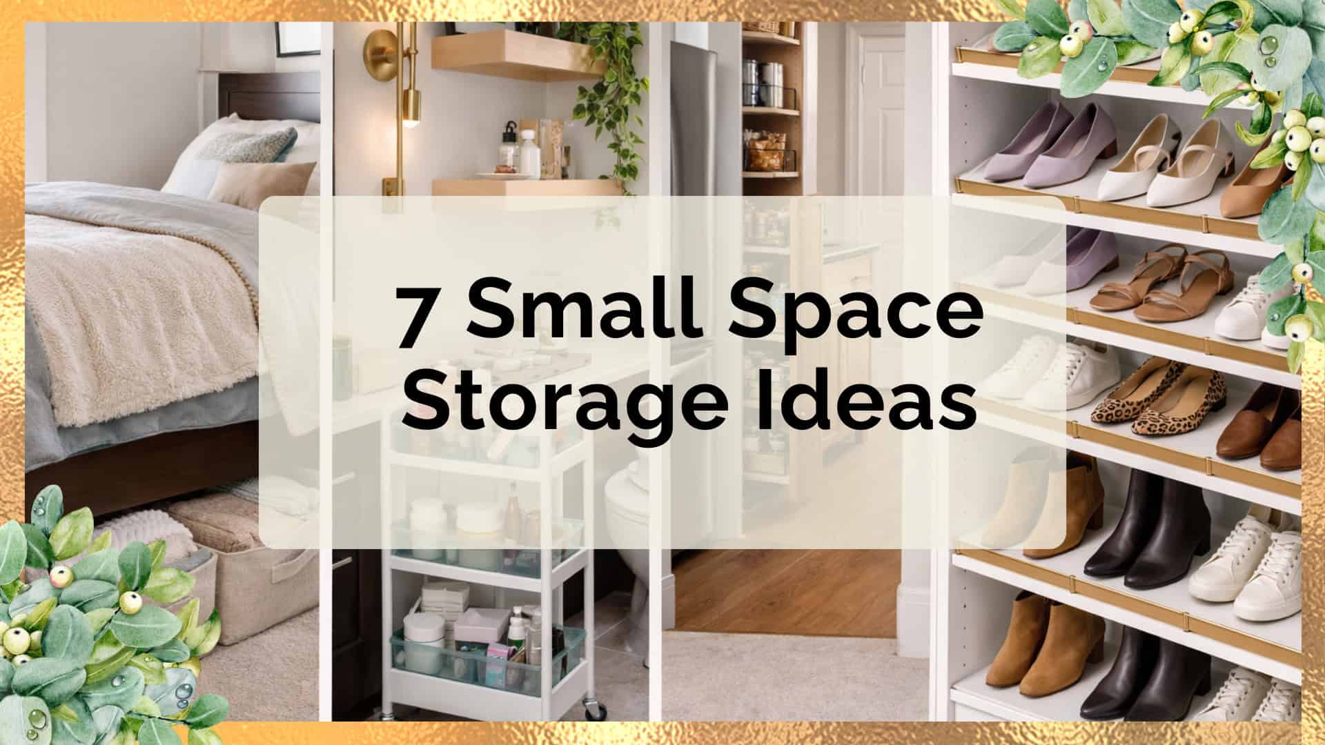 7 Small Space Storage Ideas That Make Your Home Feel Bigger